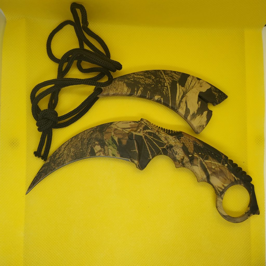 Karambit Camo Finish 2 – KNIVESINDIA